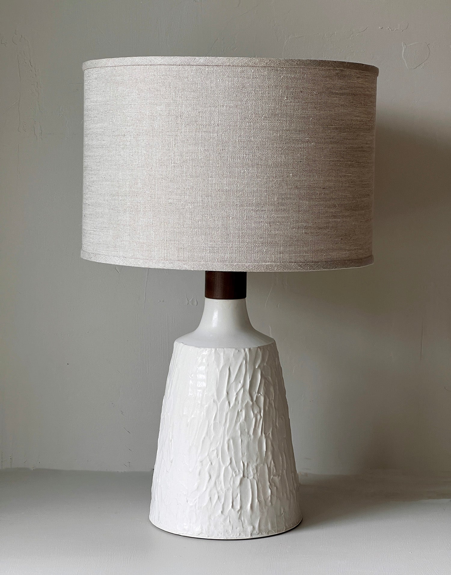 One-Of-A-Kind Stucco Table Lamp – DBO HOME