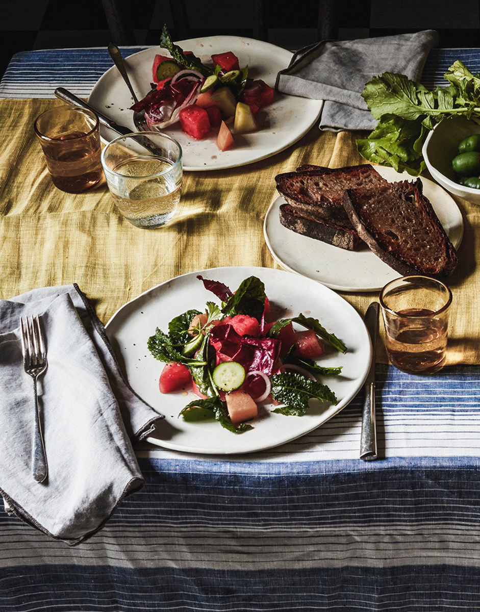 DBO HOME Handmade Bare Porcelain Plates